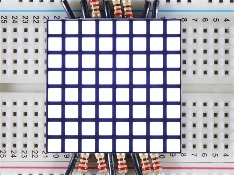 1 2 8x8 Matrix Square Pixel White KWM R30881CWB Y ID 1821
