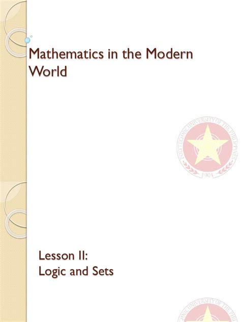 3 Logic And Sets Pdf Proposition Semiotics