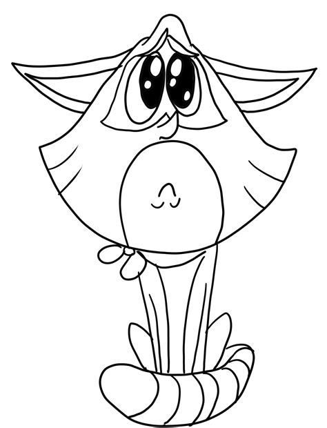 Desenho De Taffy 05 De Taffy Para Colorir