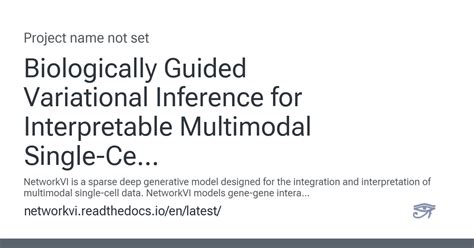 Biologically Guided Variational Inference For Interpretable Multimodal