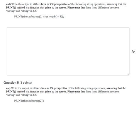 Solved Using Your Choice Of C Or Java NOT In Chegg