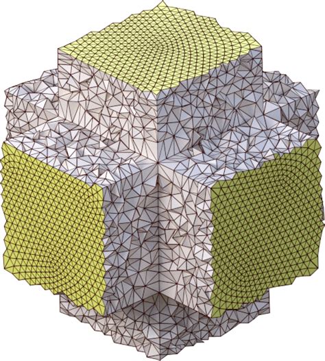 volume parameterization using polycube constraints left and center
