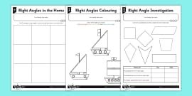 What Is A Right Angle Definition And Examples Twinkl
