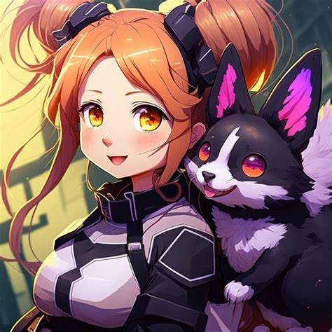 Anime Corgi Waifu R Corgai