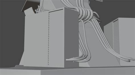 3d Model Science Fiction Computer Console Vr Ar Low Poly Cgtrader