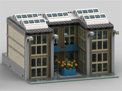 Lego Moc Modular Train Station By Lefisch Rebrickable Build With Lego