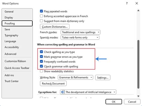 Check Spelling And Grammar In Word Windows And Mac