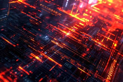 Premium Photo Abstract High Tech Background