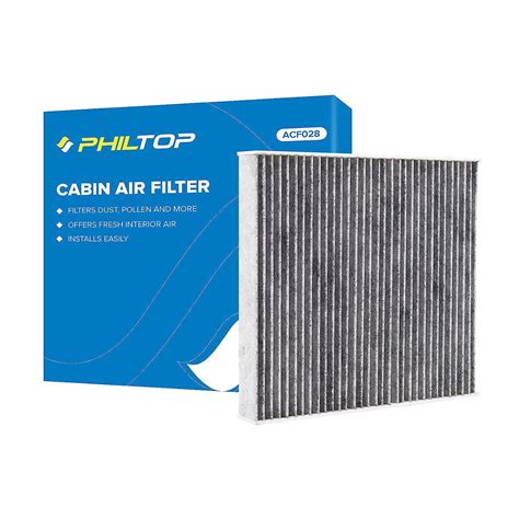 PHILTOP Cabin Air Filter Replacement For Jetta Tiguan Atlas Golf