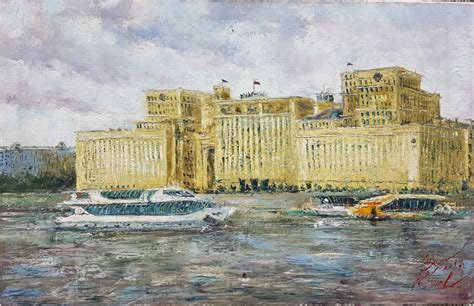 Картина «ГенШтаб от художника Юниса Еникеева Картины от современных художников