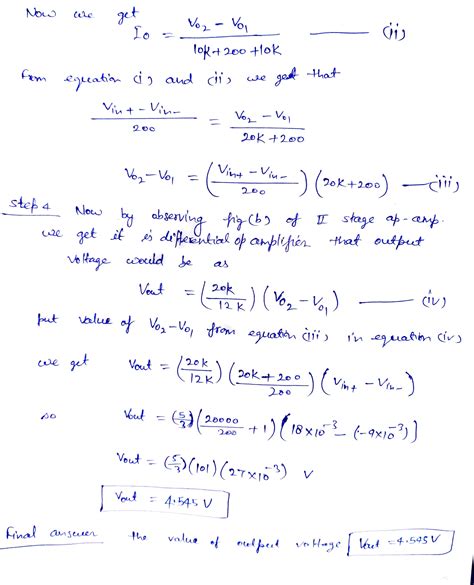 Solved Determine V Out In The Figure Shown Below If V In MV DC Course Hero