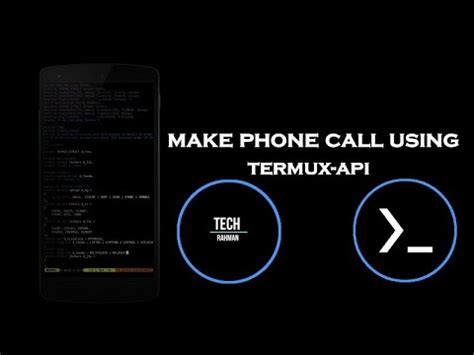 Phone Call Using Termux API TECHRAHMAN