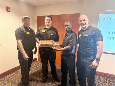 Congratulations To Dylan Burke And Stenneth Smith On Their Work Anniversaries Stenn Runs A