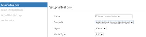 poweredge stor042 unsupported value for the specified attribute