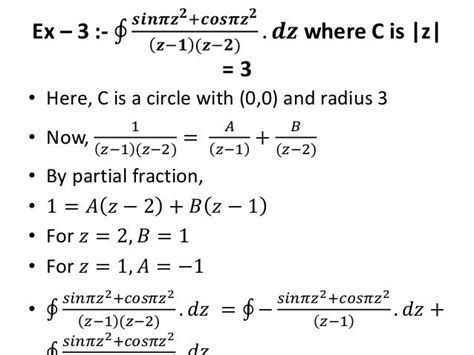 cauchy integral theorem and formula complex variable and numerical m…