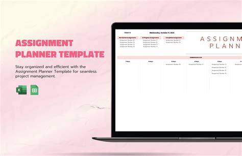 Free Assignment Templates In Excel To Download