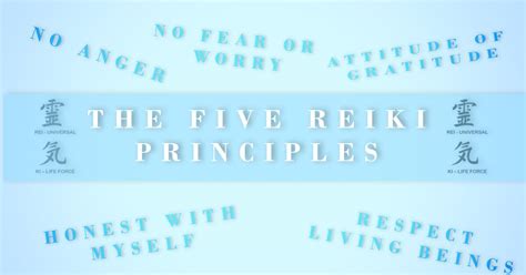 The 5 Principles Of Reiki For A Better Daily Life