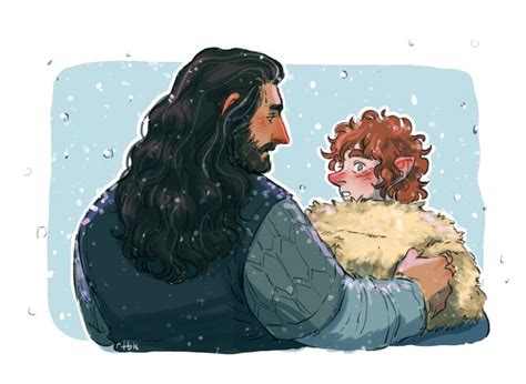 Behold The Fluff Actually Hobbit Art The Hobbit Bagginshield