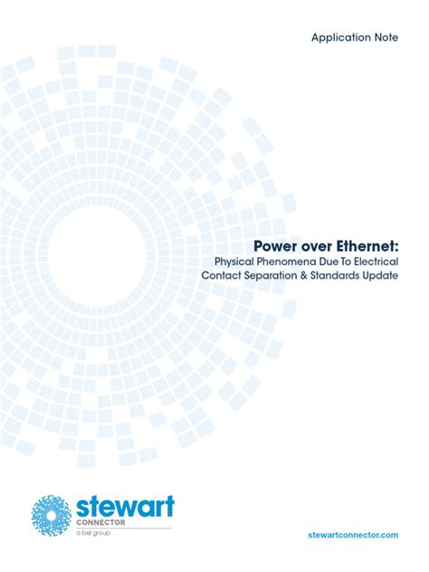 App Note Stw Power Over Ethernet Application Note Pdf Electrical Connector Manufactured Goods App Note Stw Power Over Ethernet Application Note Pdf Electrical Connector Manufactured Goods