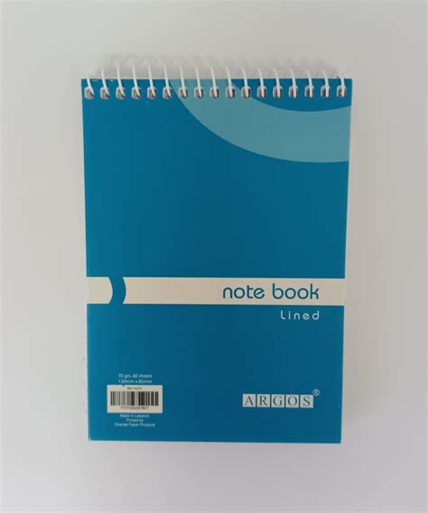 Note Book Lined 60sh 120x85mm Spiral A272 Maliks Is The Best