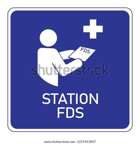 Fds Station Sign Vector File Your Stock Vector Royalty Free