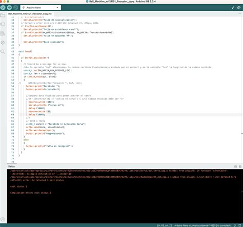 Nrf24l01 Communication Problem With Nano General Guidance Arduino Forum