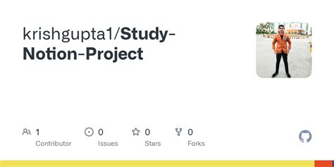 GitHub Krishgupta Study Notion Project
