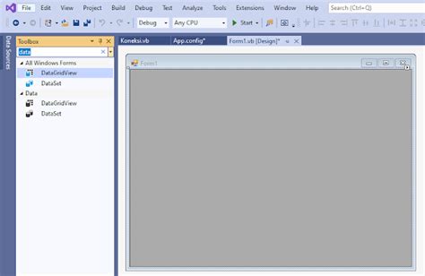 Cara Paling Mudah Membuat Koneksi Database Vb Net Contoh Aplikasi