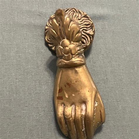 Hand Door Knocker Etsy