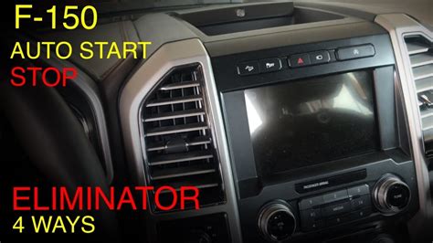 Auto Start Stop Eliminator Ford F150