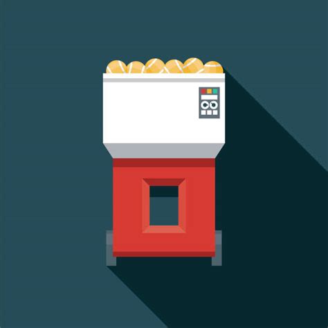 테니스공 발사기 이미지 스톡 사진 및 일러스트 Istock