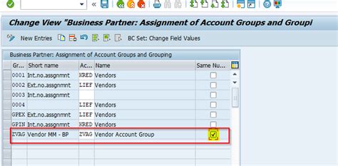 Configuring SAP BP S Groups