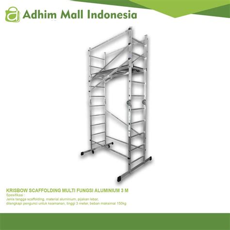 Krisbow Scaffolding Multi Fungsi Alumunium 3m Krisbow Scaffolding Multi Fungsi Alumunium 3m