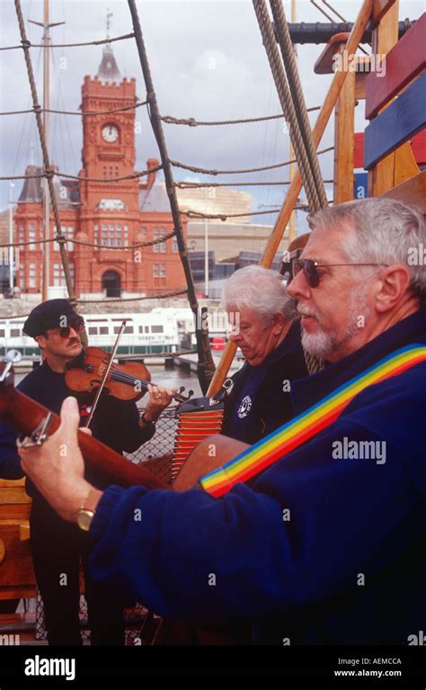 Sea Shanty Singers Cardiff Harbour Festival Cardiff Bay South Wales