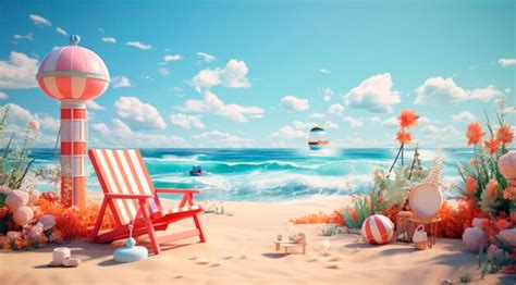 Premium Photo Deck Chair On The Terrace Overlooking The Sea