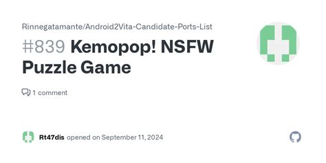 Kemopop Nsfw Puzzle Game · Issue 839 · Rinnegatamanteandroid2vita Candidate Ports List · Github