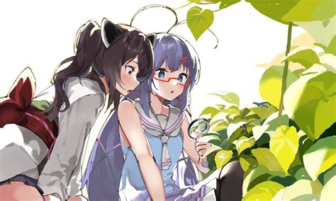 Touhoku Kiritan And Otomachi Una Voiceroid And 1 More Drawn By Lamb