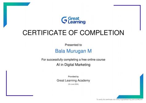 Bala Murugan M On Linkedin Hi All I Have Successfully Completed The