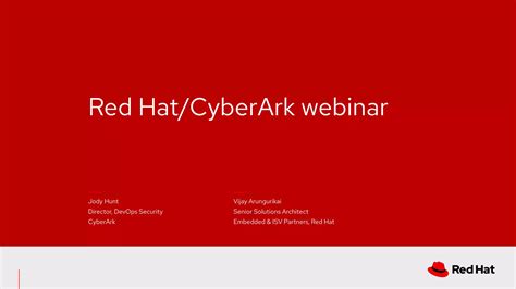 Securing Red Hat Openshift Containerized Applications At Enterprise