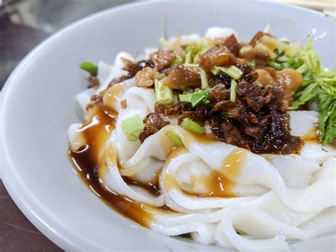 新竹關西美食 原味平價小吃客家小炒客家粄條超好吃 老蝦