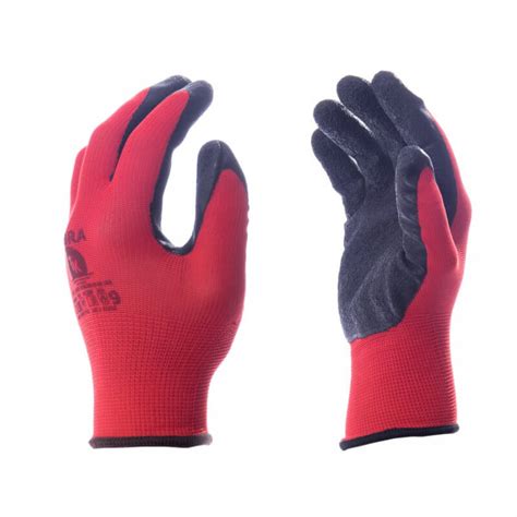 Lēti Plāni Darba Cimdi Neilona Ar Lateksa Pārklājumu Tk Cobra