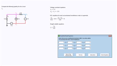 Solved Compute The Following Quantity For This Circuit 1