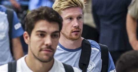 입국하는 슈테판 오르테가 케빈 데브라위너