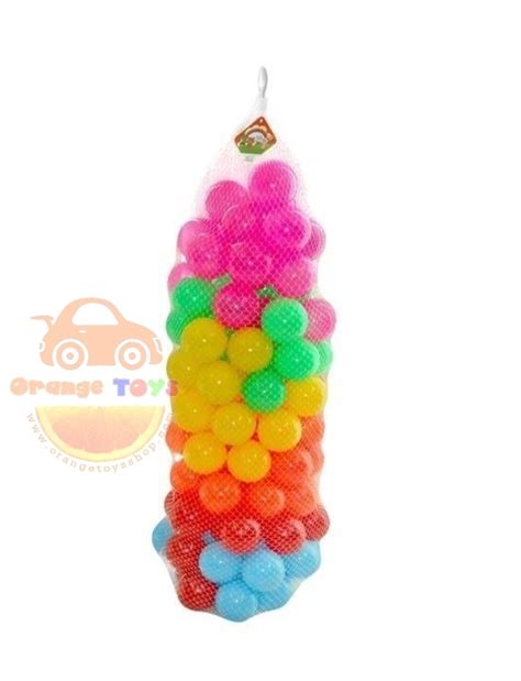 Plastic Ball ลูกบอล บอลนิ่ม ลูกบอล ขนาด 2 8 3 นิ้ว จำนวน 5000 ลูก คละ