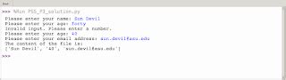 Solved Write A Python Program That Writes User Input To A Chegg Com