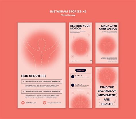 Free Psd Physiotherapy Template Design