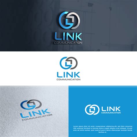 Modern Upmarket Public Relation Logo Design For Link Communications