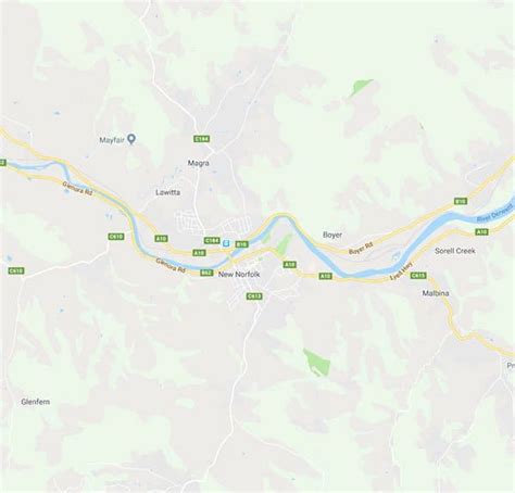 Derwent Valley Map Must See Places Tasmania