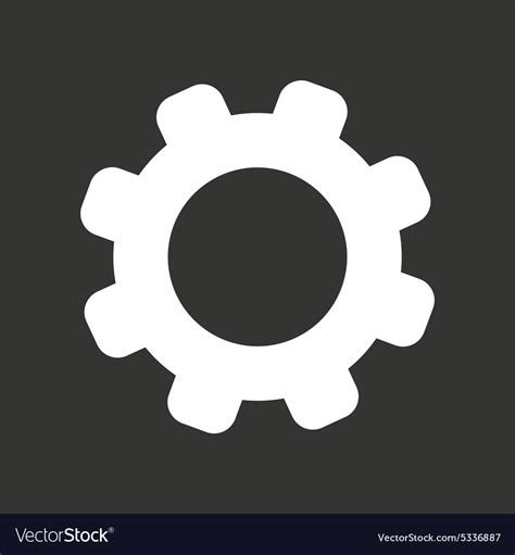 Settings Royalty Free Vector Image Vectorstock