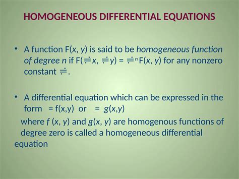 Differential Equations Class 12 Maths Chapter Pptx